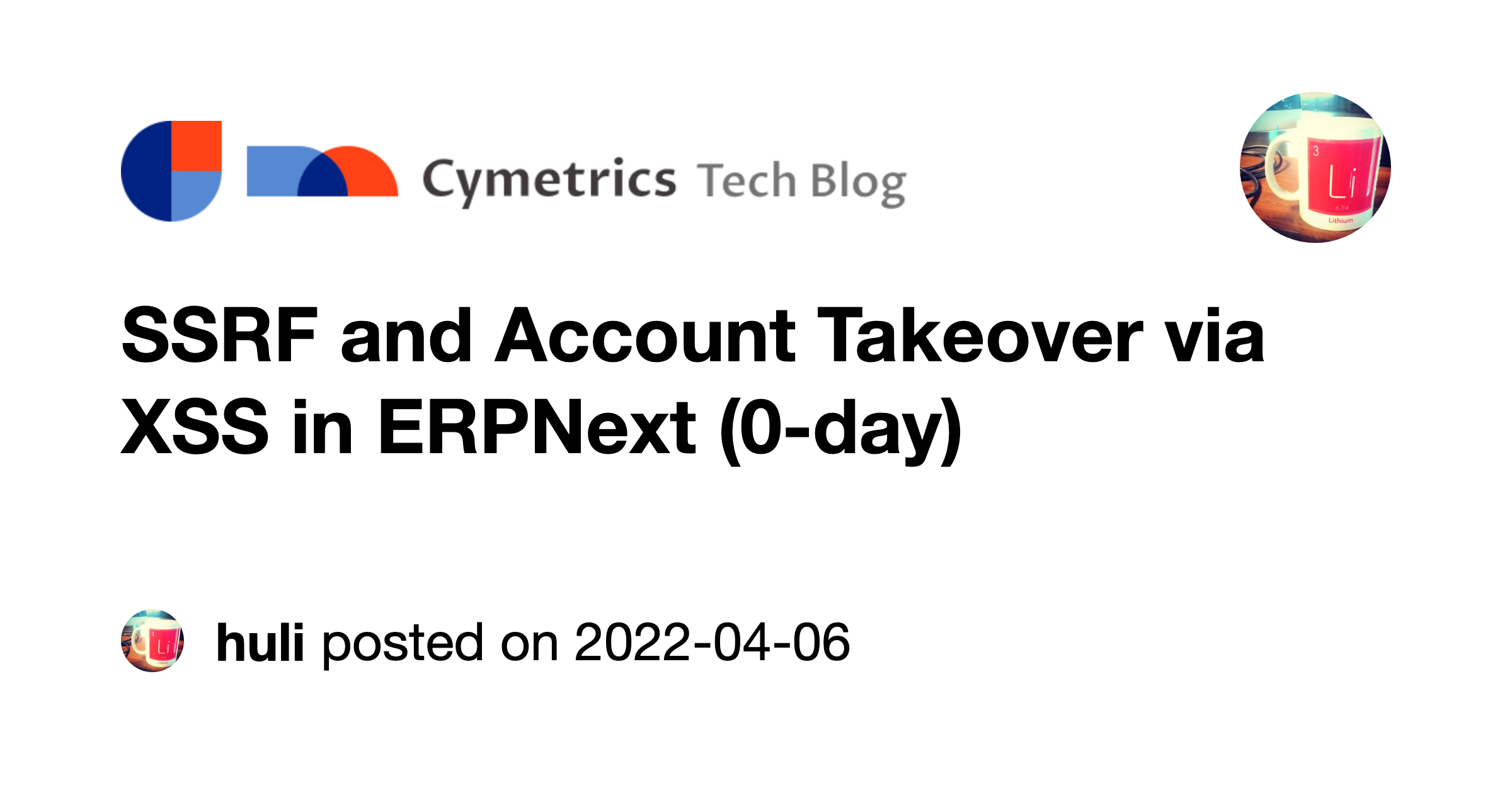 SSRF and Account Takeover via XSS in ERPNext (0-day)